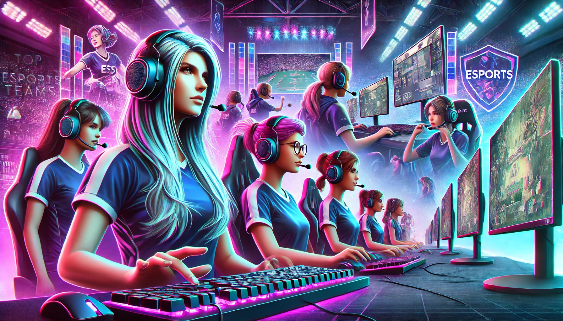 Top Female Esports Teams Making an Impact Globally